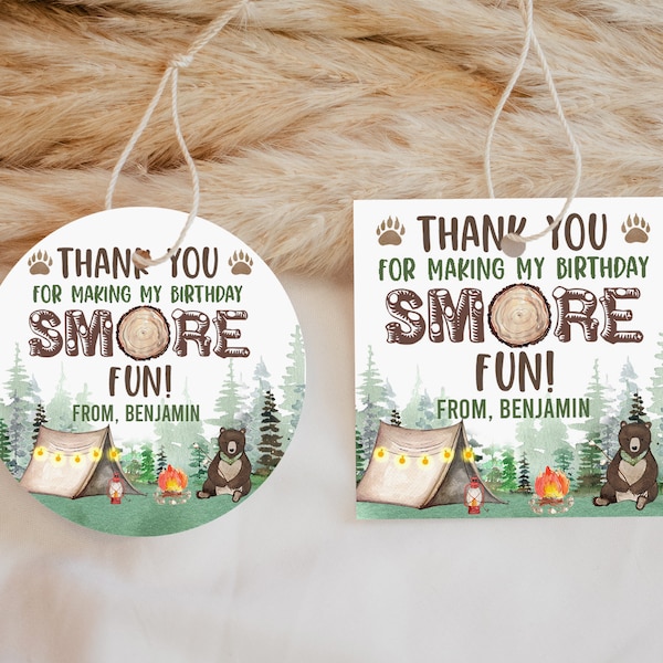 Camping Thank You - Etsy