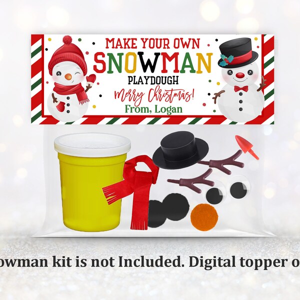 Make Your Own Snowman - Etsy