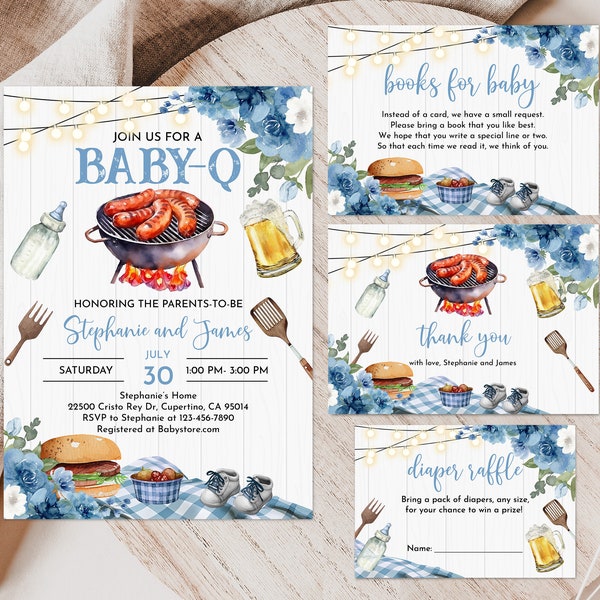 Blue Baby Que - Etsy
