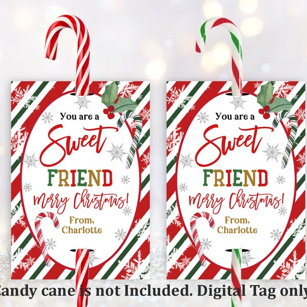 Candy Cane Class Printable - Etsy