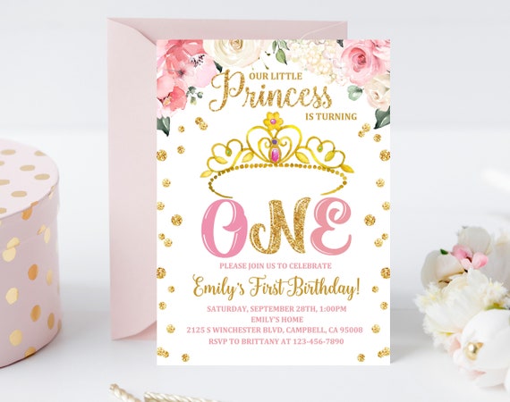 Princess Ball Party Invitation