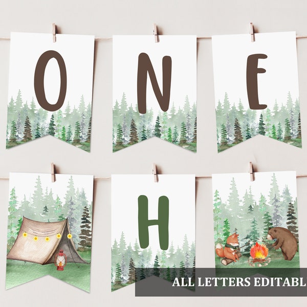 Camping Banner - Etsy