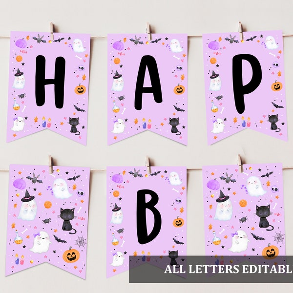 Halloween Birthday Decorations - Etsy