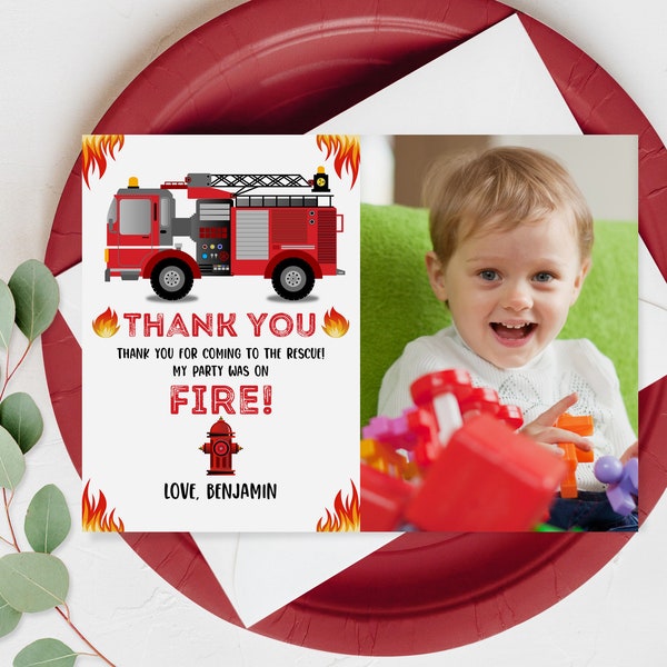 Fireman Thank You - Etsy