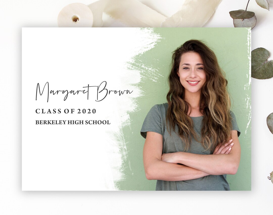 Graduation Announcement Template Graduation Invitation for Grad ...