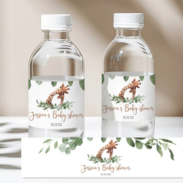 Giraffe Label - Etsy