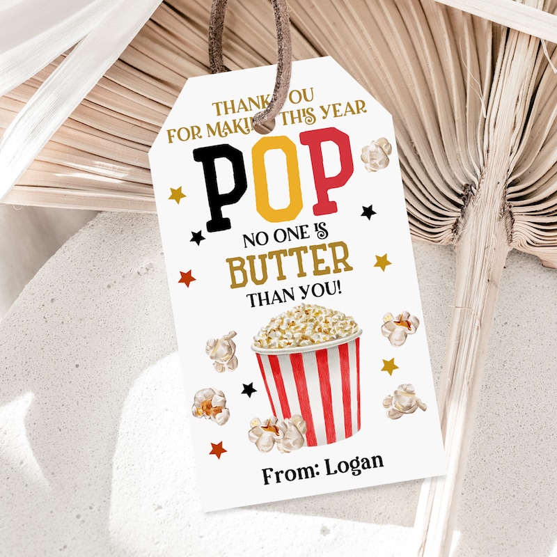 Popcorn Tags - Etsy