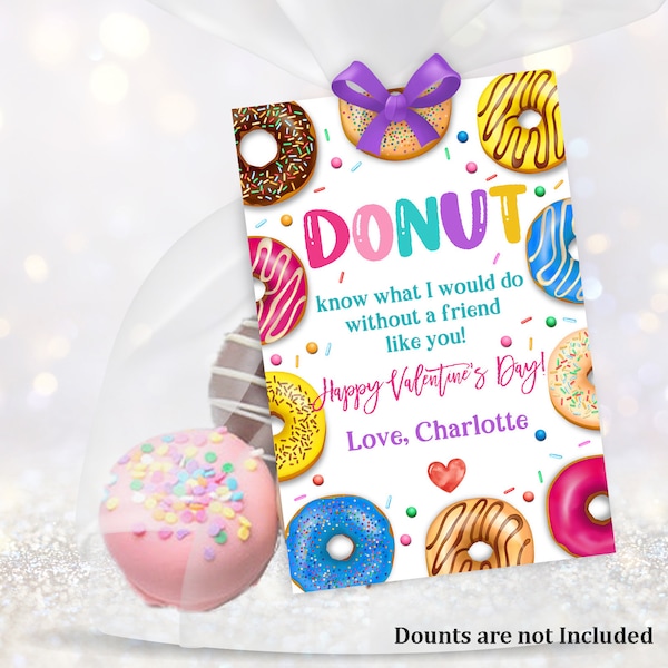 Donut Valentine - Etsy