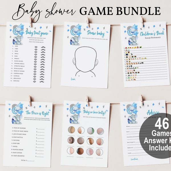 Elephant Baby Shower - Etsy