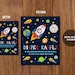 Diaper Raffle Sign Outer Space Baby Shower Party Table Sign Astronaut ...