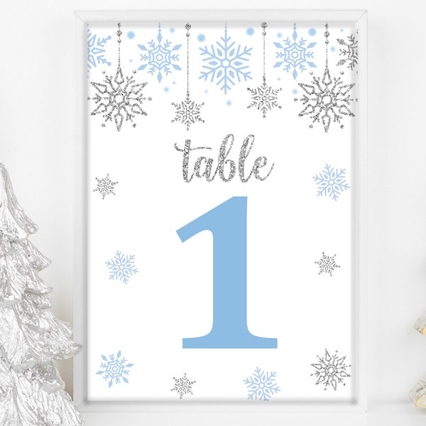 Snowflake Table - Etsy