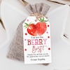 Thank You Berry Much Gift Tags, Instant Download, Berry Much Pink Tags ...