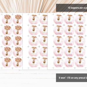 Teddy Bear Cupcake Topper Bear Party Cake Topper Baby Shower Girl Party ...