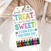 Back to School Gift Tags: Editable Teacher Appreciation, Printable PDF ...