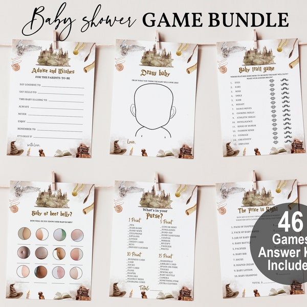 Wizard Baby Shower - Etsy