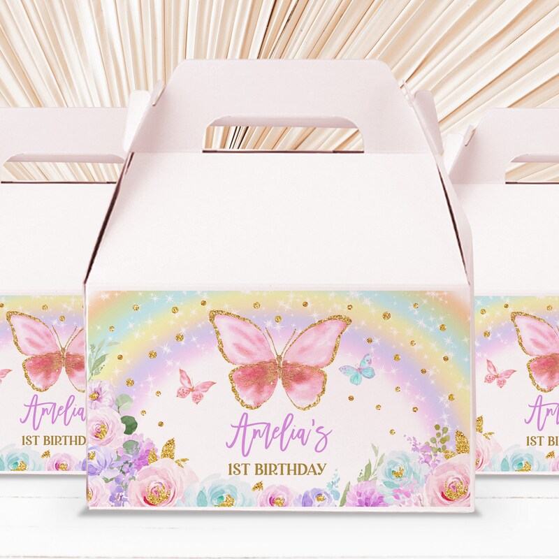 Butterfly Favor Box - Etsy UK