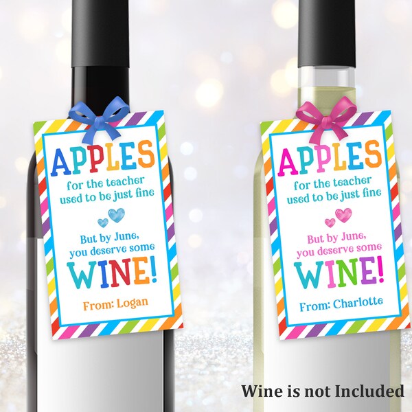Teacher Gift Tags - Etsy