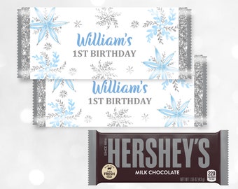 Snowflake Candy Bar - Etsy