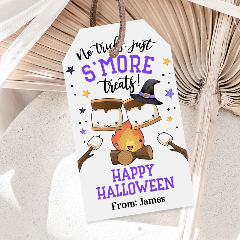 Smores Tag - Etsy