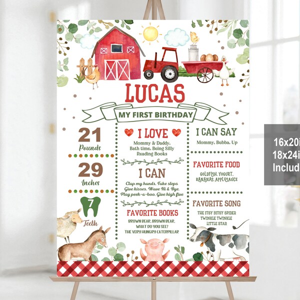 Farm Theme Birthday - Etsy