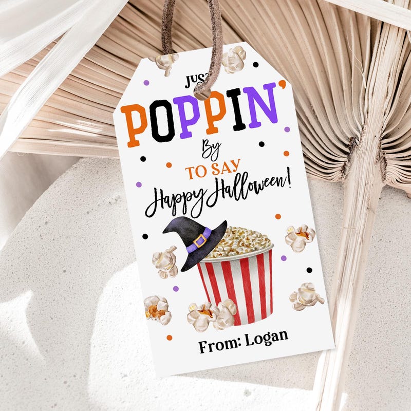 Popcorn Tags - Etsy