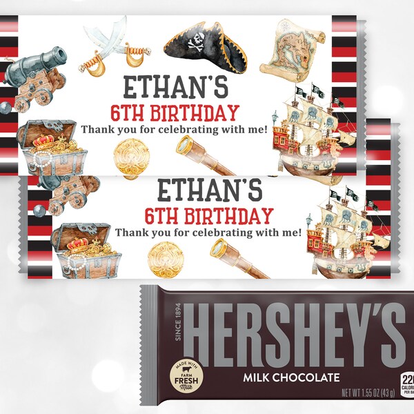 Pirate Theme Candy - Etsy