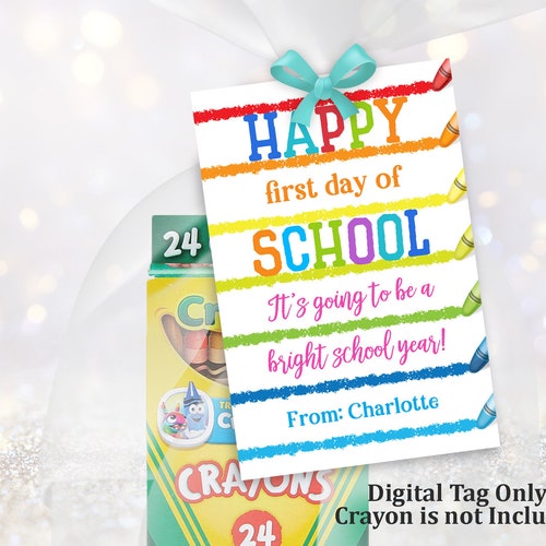 Back to School Ready Confetti Printable First Day of School - Etsy