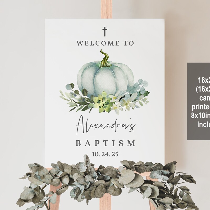 Baptism Sign - Etsy