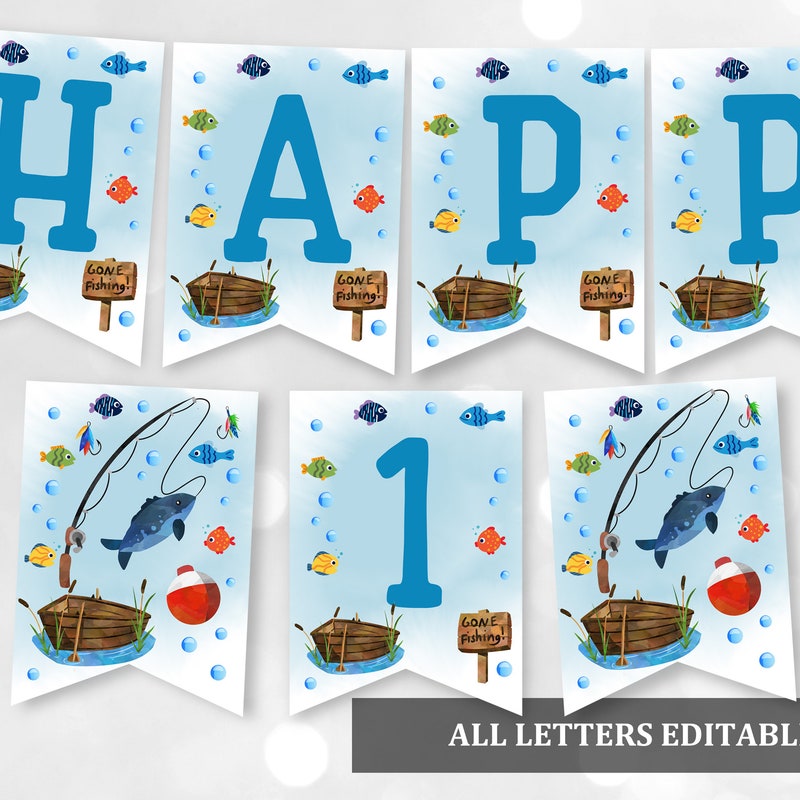 Fishing Birthday - Etsy