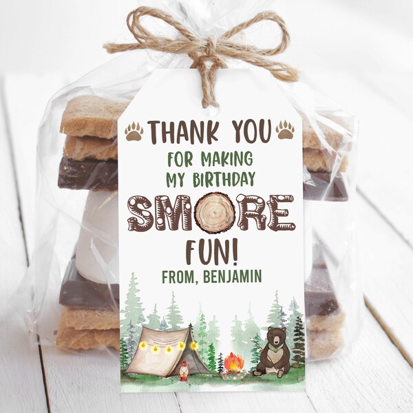 Camping Party Favors - Etsy