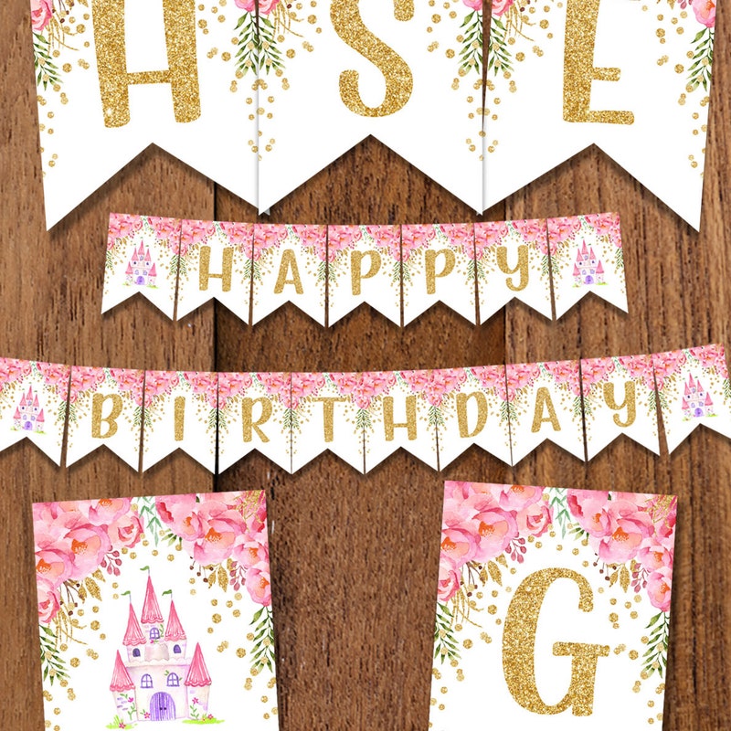 Princess Banners - Etsy