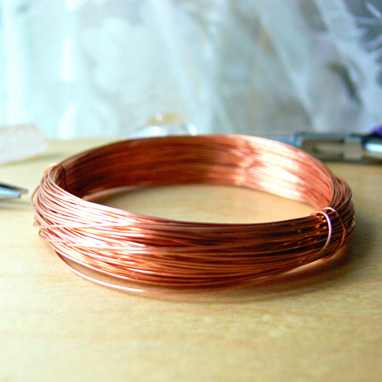 Coated Copper Wire 0.6mm 22 AWG round dead soft non | Etsy