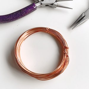 0.8mm Round Copper Wire - 20g Copper Wire - Bare Copper Wire ...