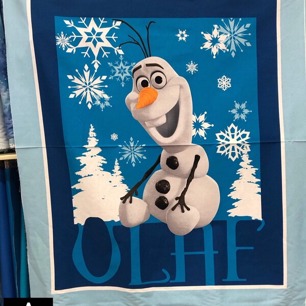 Frozen Fabric Panel - Etsy
