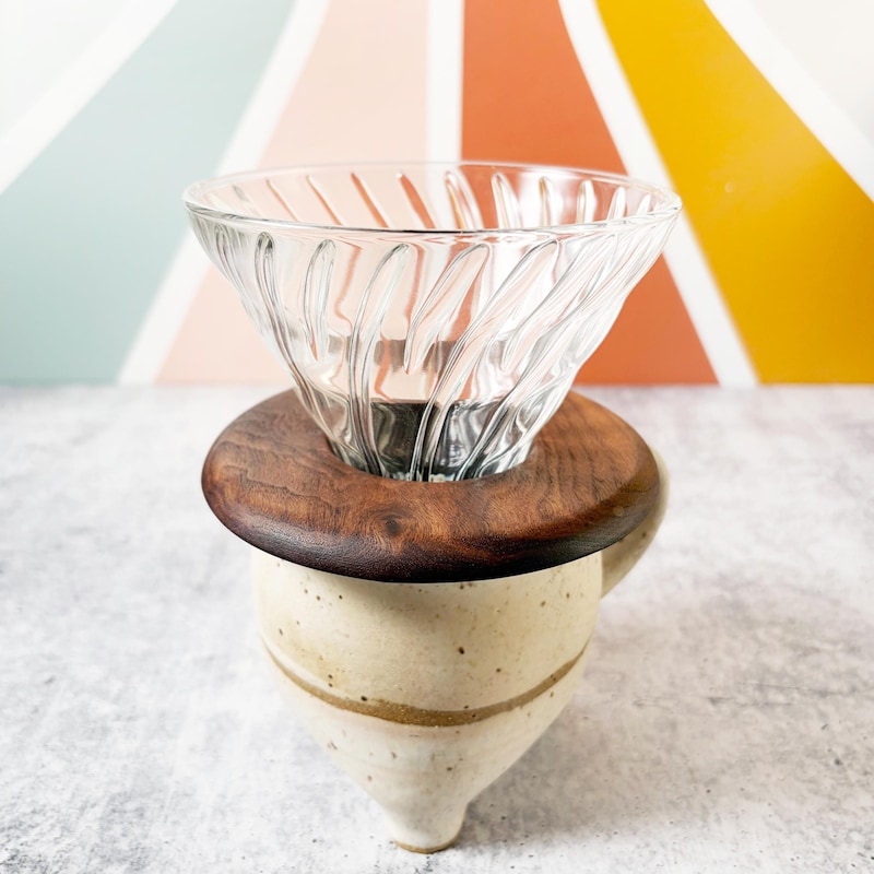 V60 Coffee Dripper Stand - Etsy