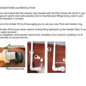 Pool Cooler Chiller for Inground Swimming Pools – Easy Install, No ...