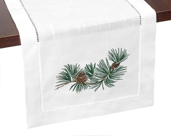 Woodland Christmas Table Runner - Etsy