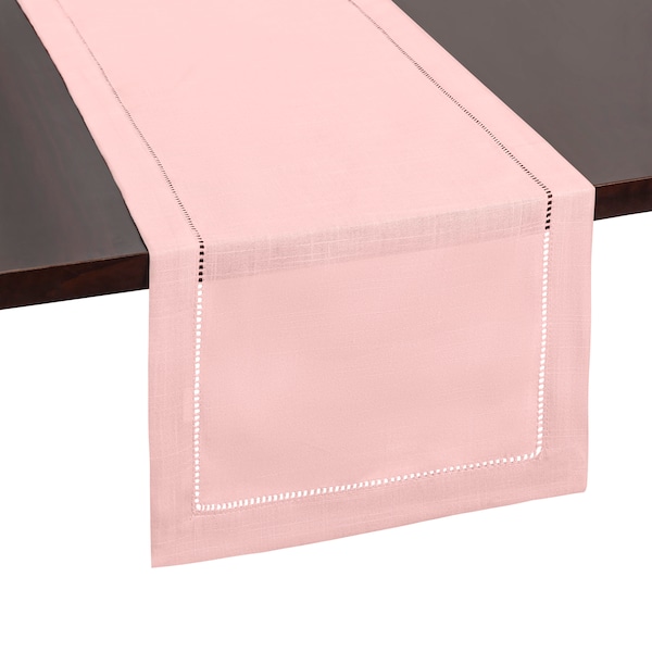 Pink Table Runner - Etsy