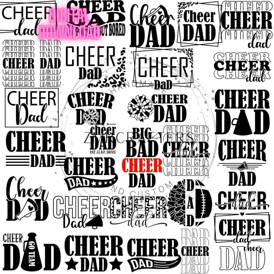 Cheer DAD Bundle Digital Download - Etsy