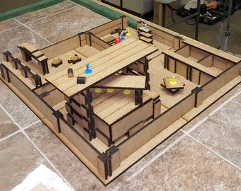 Wooden dungeon | Etsy