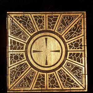 Hellraiser the Box Functional Puzzle Box Storage Box Horror Movie ...