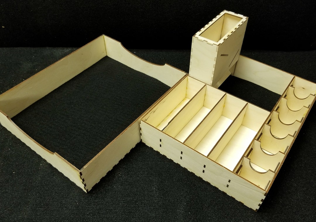 Handmade Wooden RPG Adventurer's Case - Storage for All of Your Dnd ...