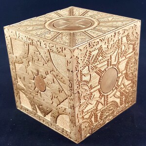 Hellraiser the Box Functional Puzzle Box Storage Box Horror Movie ...