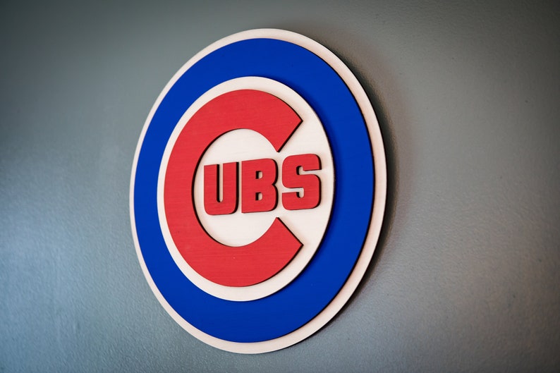 Cubs Sign Chicago Cubs Sign Cubs Bar Sign Cubs Gift | Etsy