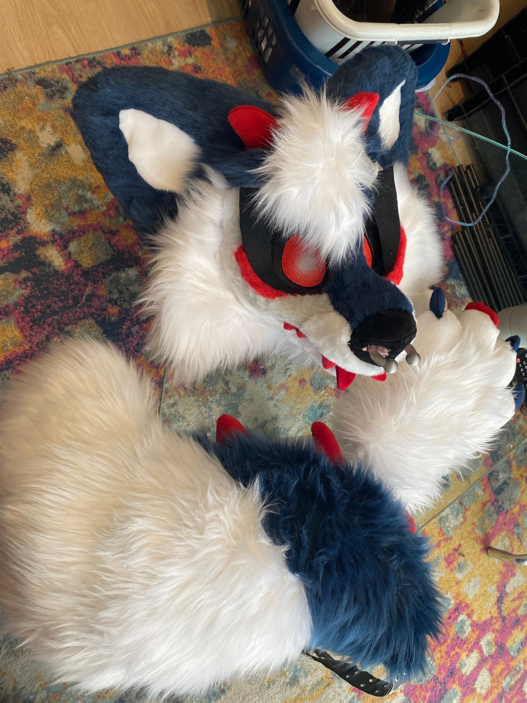 Pre-made Hybrid Demon Canine / Dog Fursuit Partial - Etsy UK