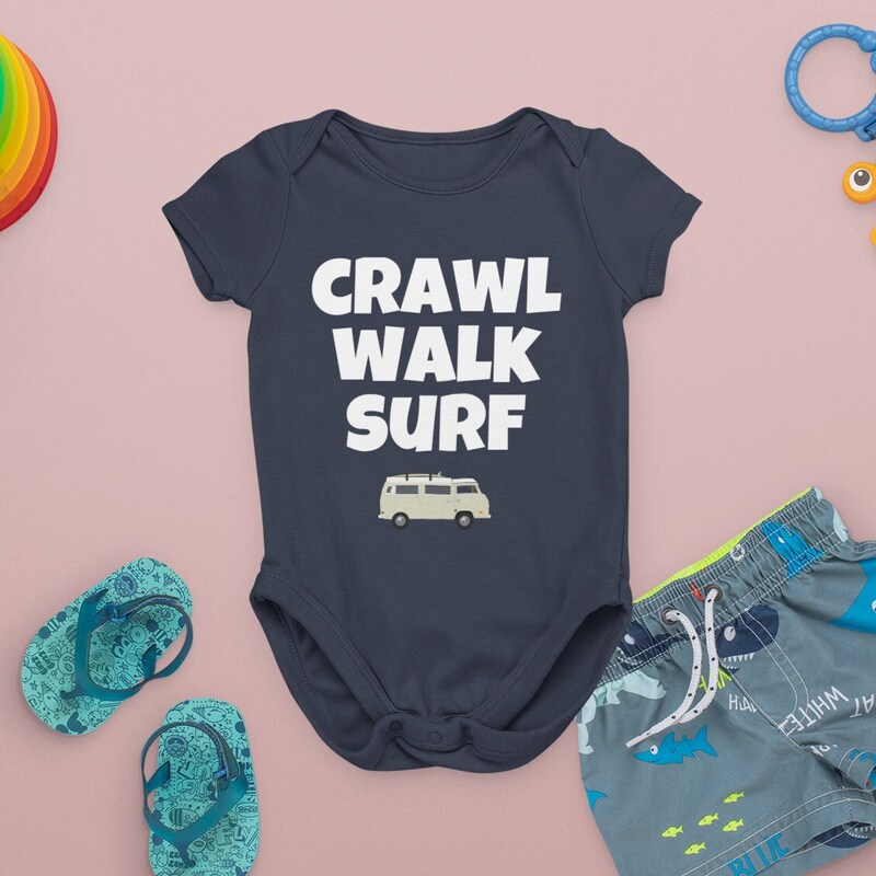 Crawl Walk Surf - Etsy