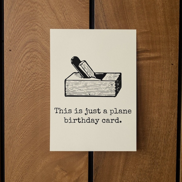 Carpenter Birthday Card Funny - Etsy