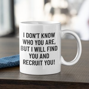 Funny HR Mug - Human Resources Coffee Mug - Human Resources Manager ...
