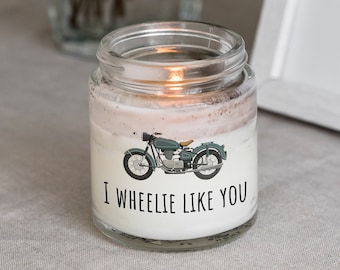 Motorcycle Candle - Etsy