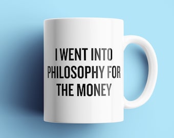 Funny Philosophy Major Gift Philosophy Major Graduation - Etsy